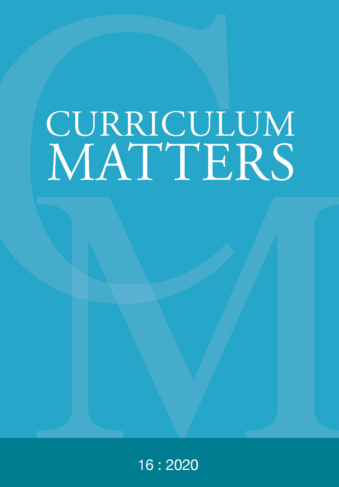 Curriculum Matters | New Zealand Council for Educational Research